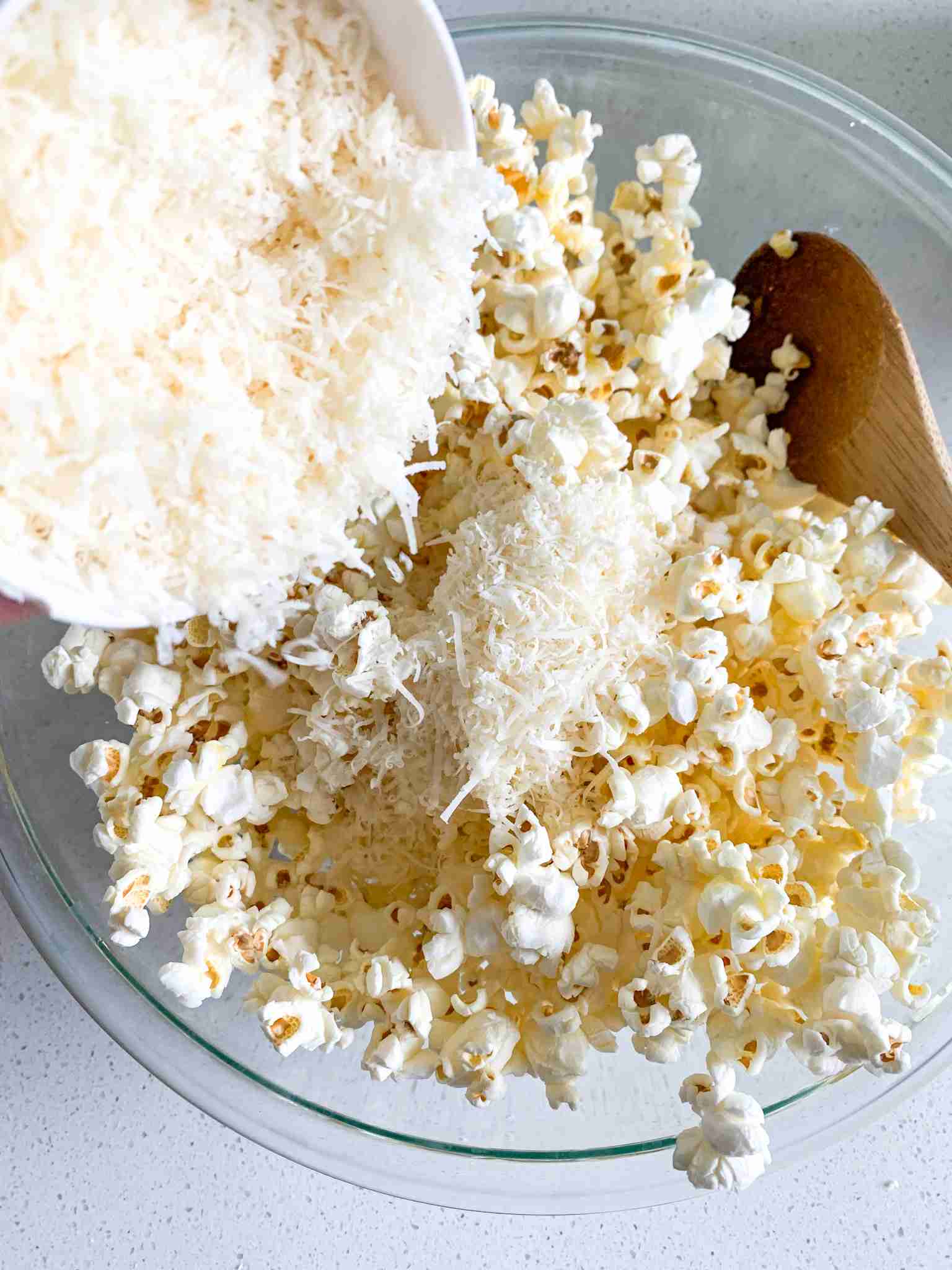 Easy Garlic Parmesan Popcorn From Scratch