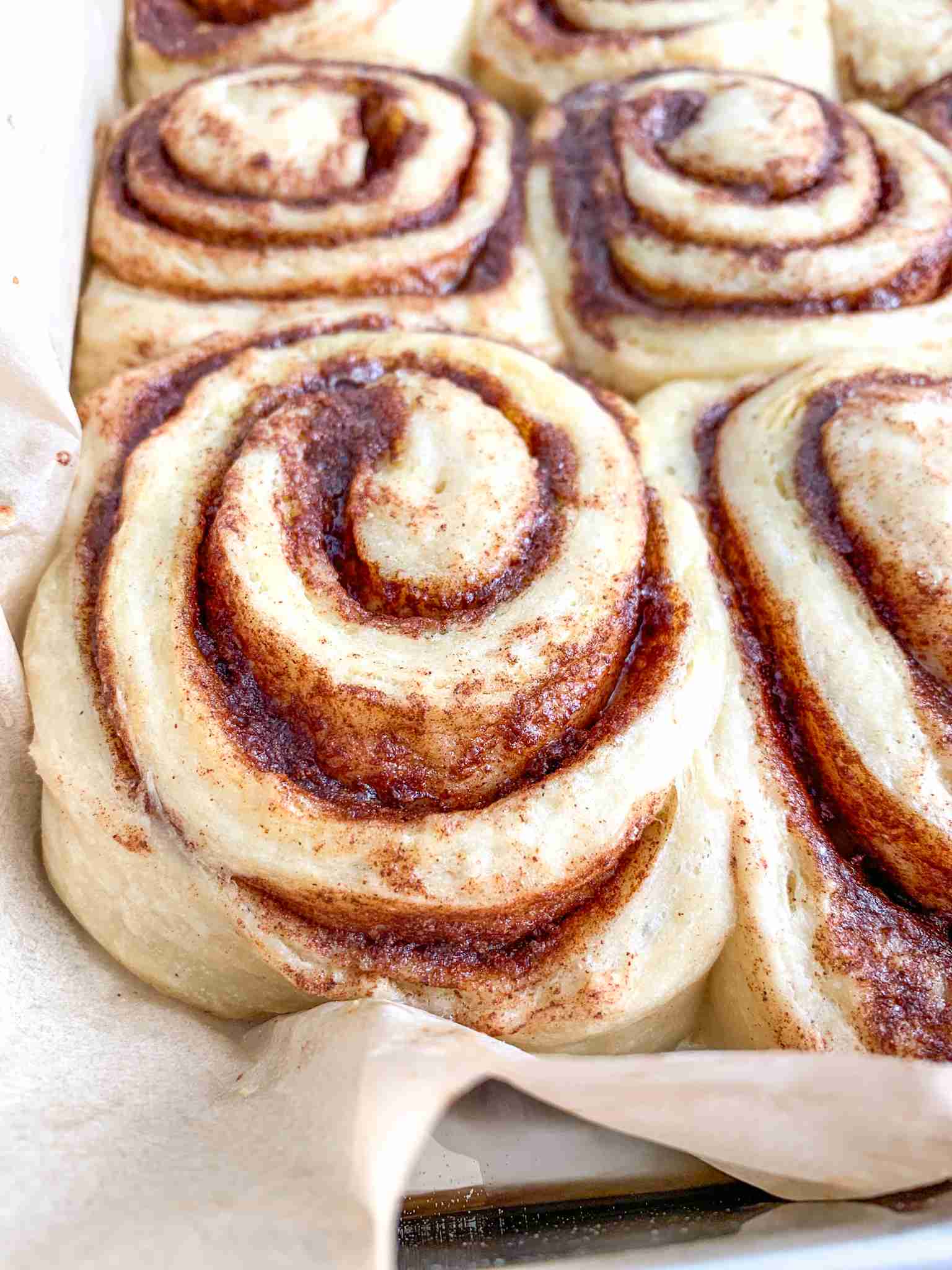 Softest Sourdough Maple Cinnamon Rolls
