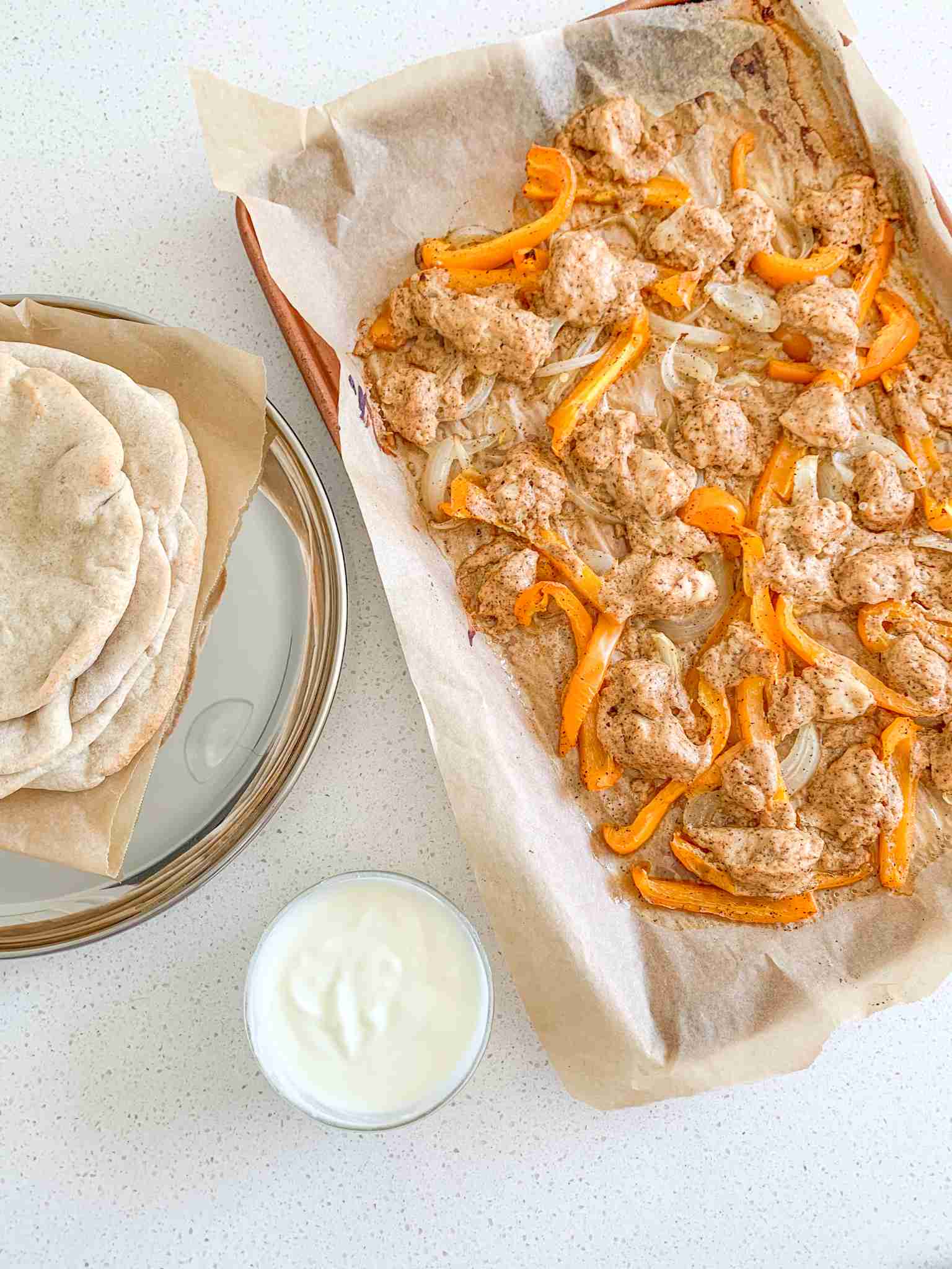 Foolproof Chicken Shawarma Sheet Pan Dinner